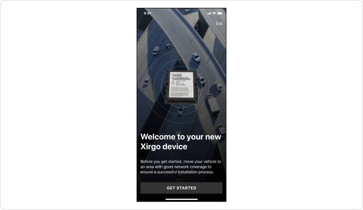 Reveal Hardware Installer | Set up and check in a Xirgo device – Device ...