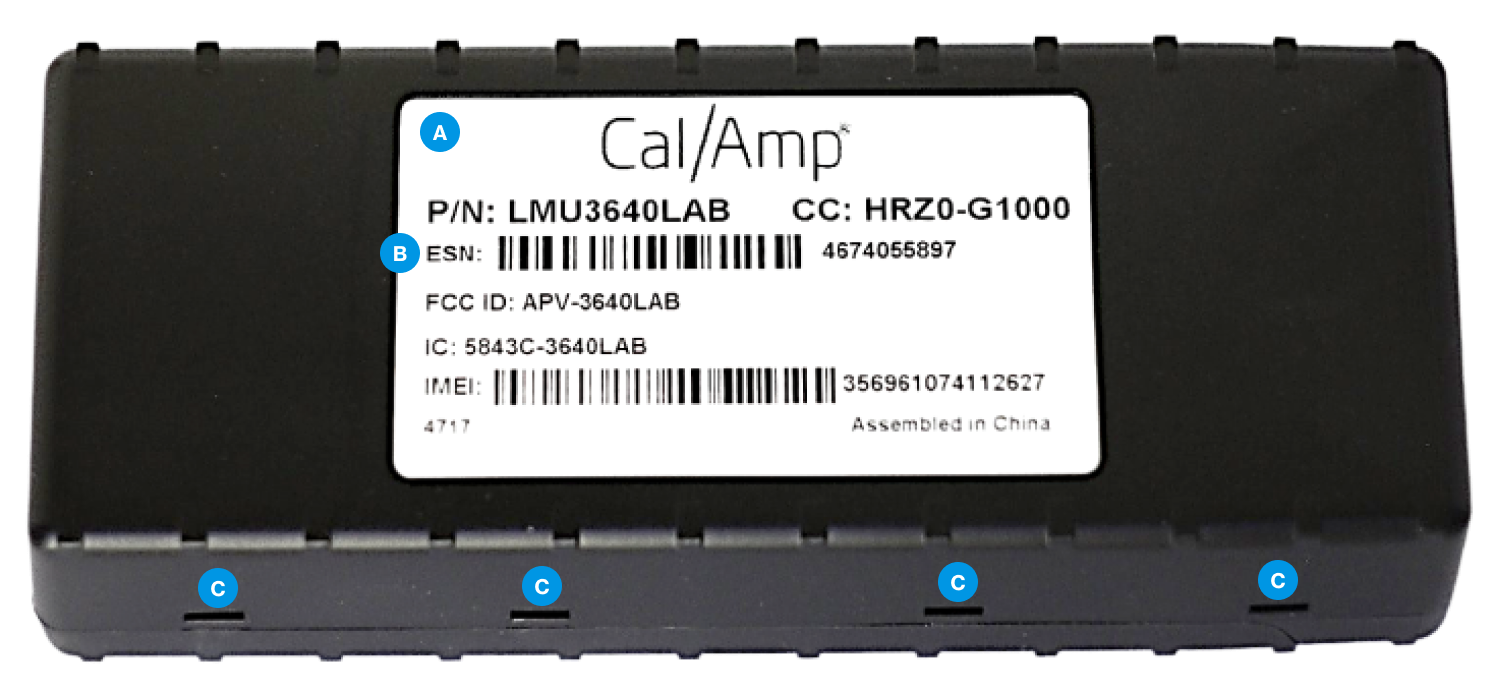 Installation guide: CalAmp LMU-3640 | 3-wire (Fleet) - for SA Water ...