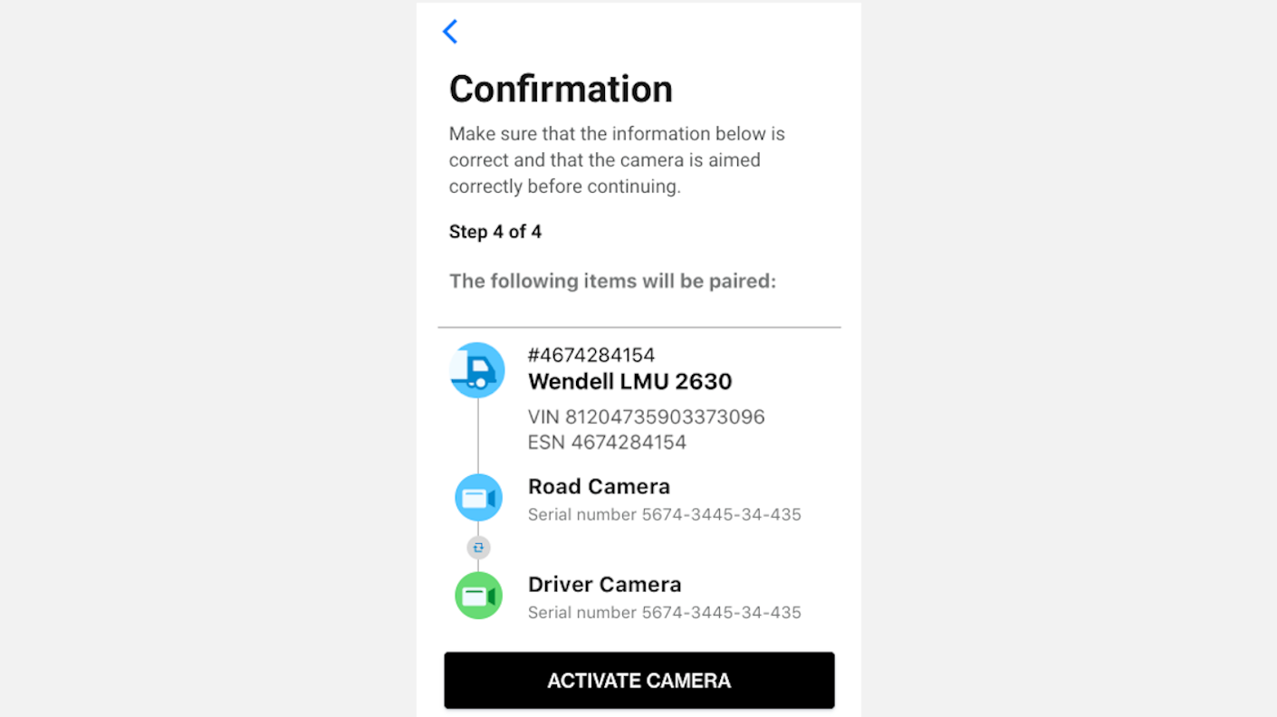 Installation guide: Driver-facing camera (model 2) – Device Help