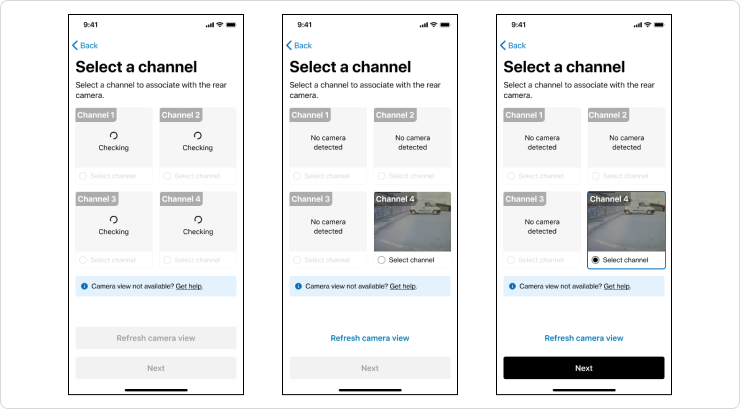 Extended View Cameras – Device Help