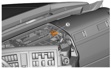 Locate RP1226 connectors in heavy trucks – Device Help